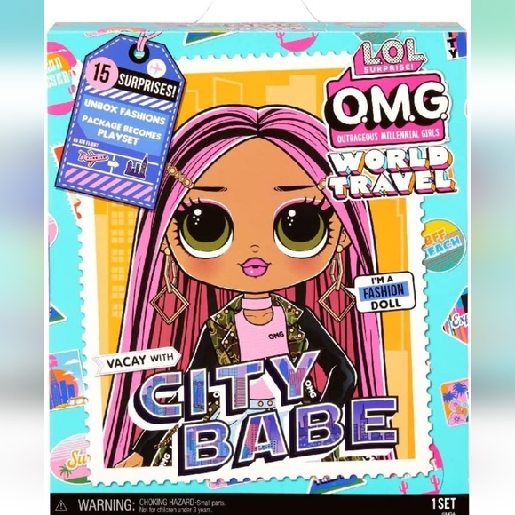 L.O.L. Surprise! | Toys | Lol Surprise Omg World Travel City Babe ...